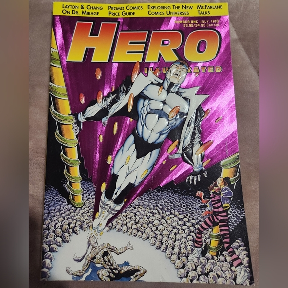 Hero Illustrated | Other | Vintage Hero Illustrated Marvel Comics ...